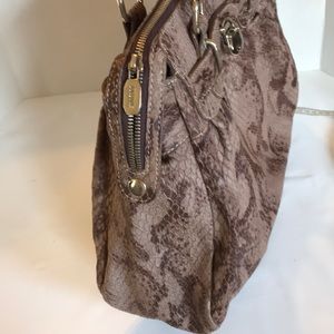 Prune | Bags | Prune Leather Snake Skin Shoulder Bag | Poshmark